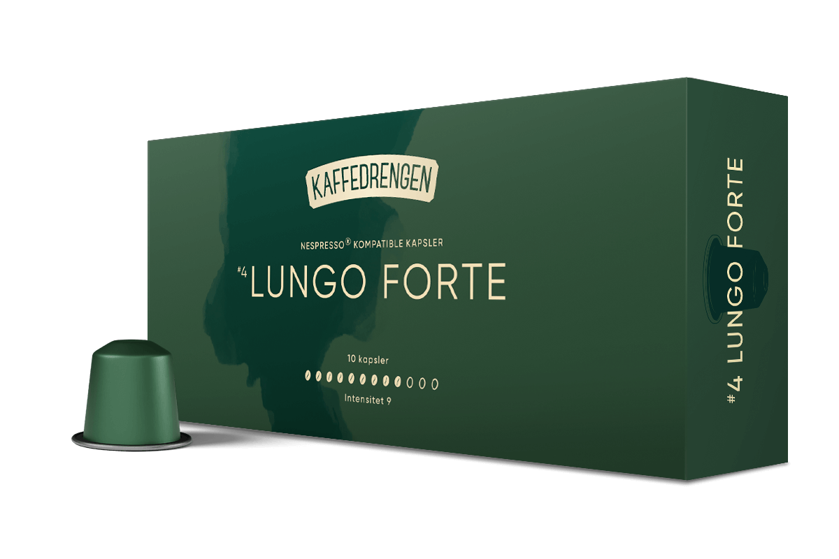 Kvalitets kompatible Nespresso kaffekapsler - fri levering